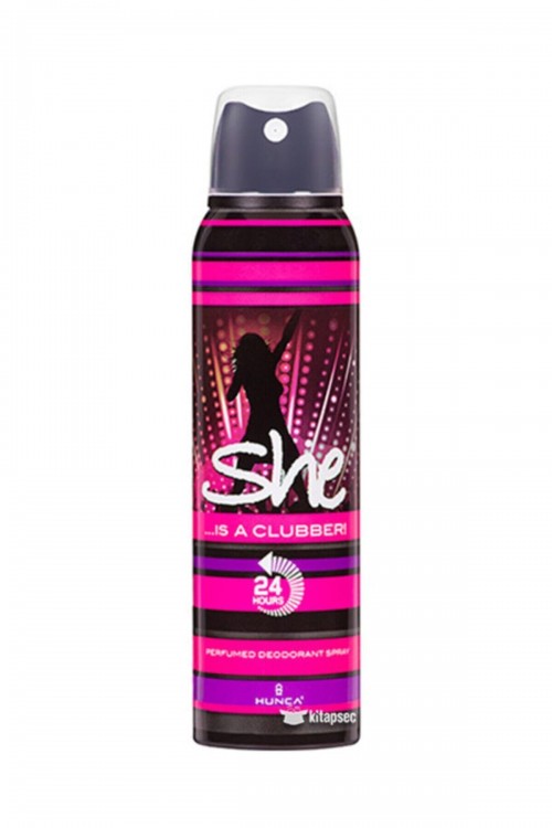 She Deodorant 150 Ml Women Clubber*1